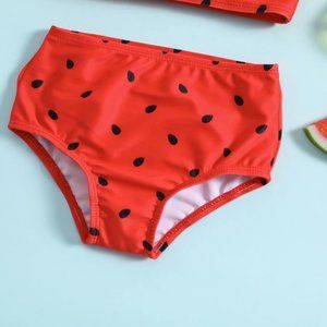Swim | Girls Watermelon Ruffle Bikini Swimsuit | Poshmark